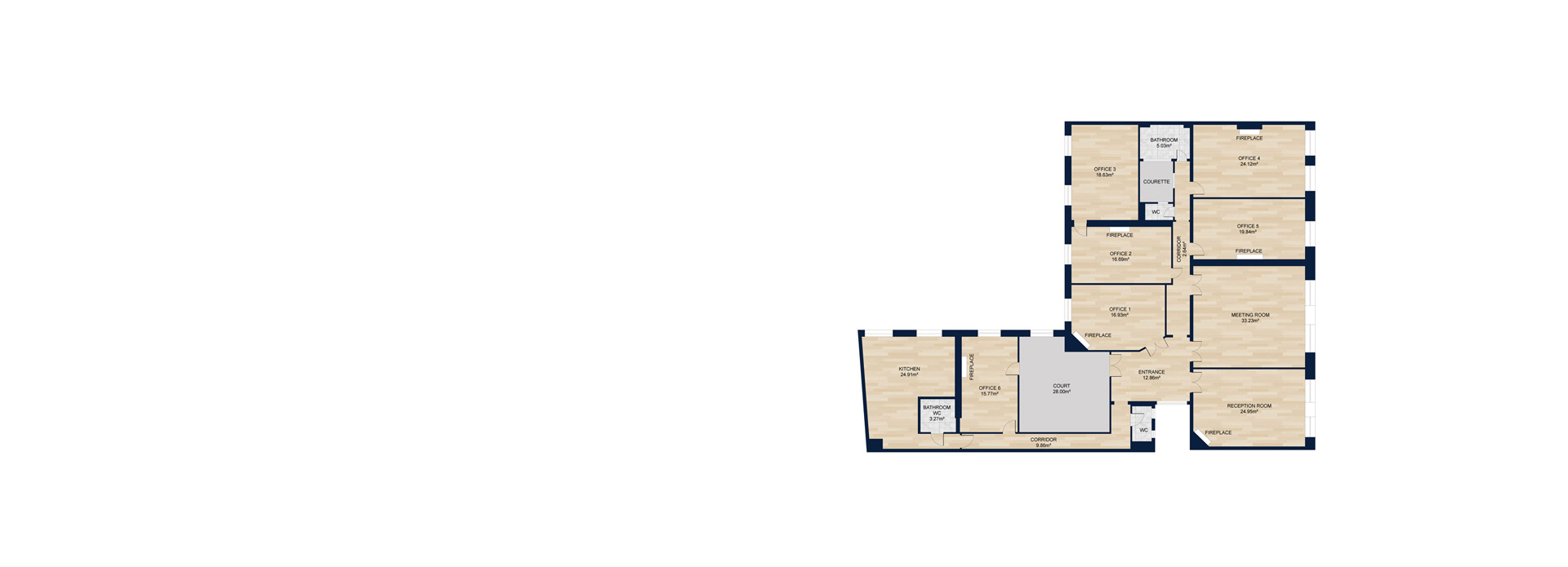 2D Floor Plan commercial - Plan It All